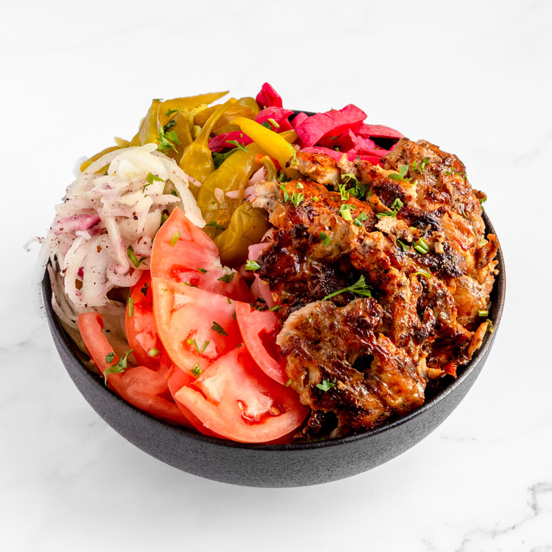 Shawarma Salad Bowl - Flaming Stove - Newmarket