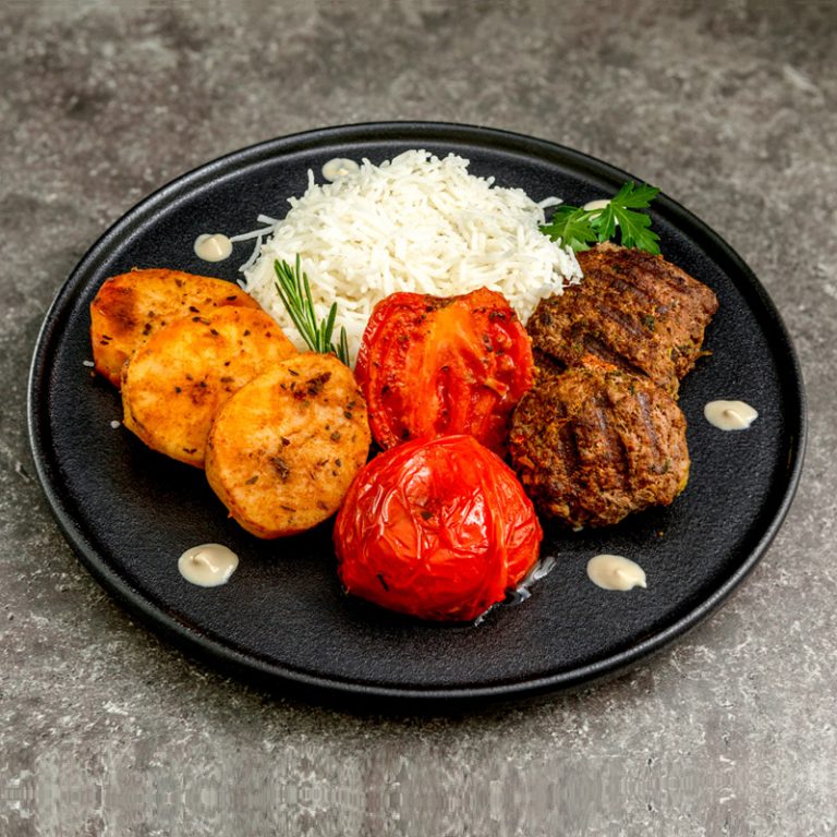 Meat Kabab Meal - Flaming Stove - Newmarket